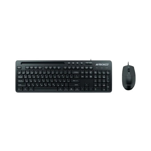 Игровой комплект клавиатура+мышь AVTECH PRO C304, Black в Ташкенте